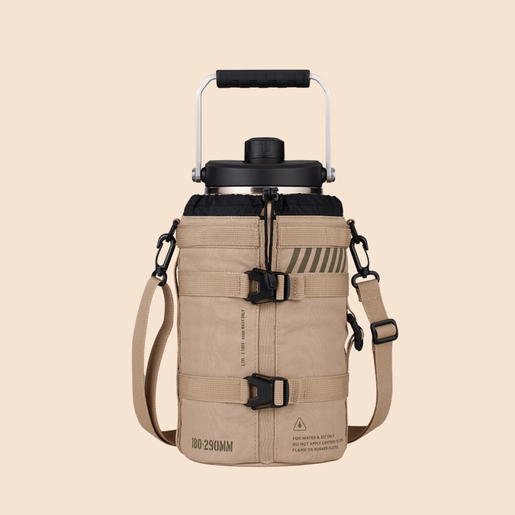 MEGA WATER JUG COVER (Gray) — Camp One Outdoor brand